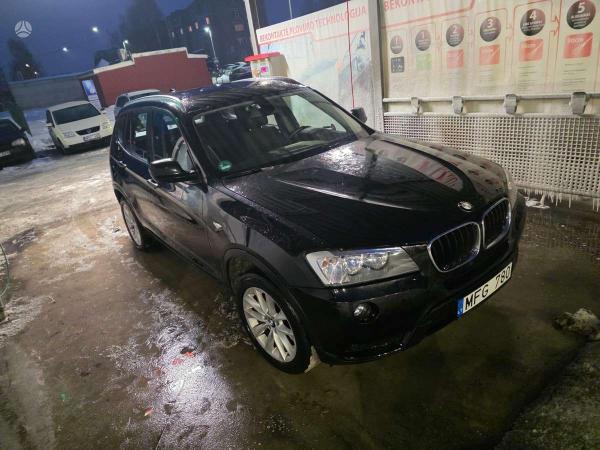 Melns BMW X3 2014 Jonava, ar dzinēja tilpumu 2.00 L un nobraukumu 400 tūkst. km par 7200 €, foto 6 vietnē AUTOMOTO.COM.LV