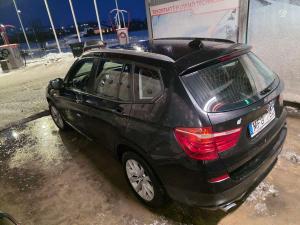 Black BMW X3 2014 in Jonava, with an engine capacity of 2.00 L and mileage of 400 thousand km for 7200 €, photo 10 on AUTOMOTO.COM.LV