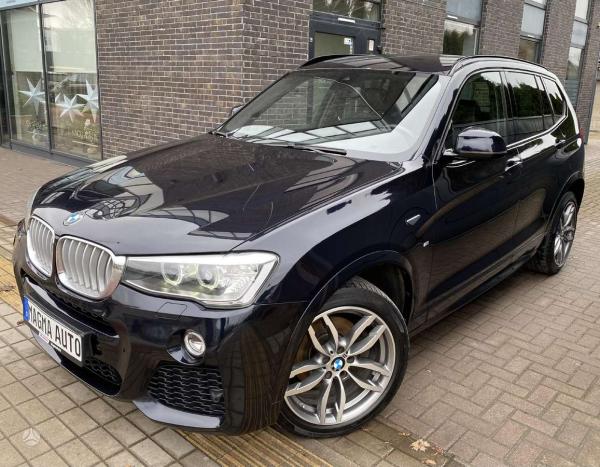 Melns BMW X3 2014 Marijampole, ar dzinēja tilpumu 2.99 L un nobraukumu 215 tūkst. km par 15999 €, foto 6 vietnē AUTOMOTO.COM.LV