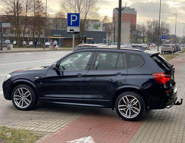 Melns BMW X3 2014 Marijampole, ar dzinēja tilpumu 2.99 L un nobraukumu 215 tūkst. km par 15999 €, foto 10 vietnē AUTOMOTO.COM.LV
