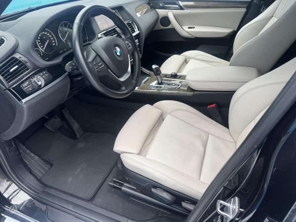 Black BMW X3 2014 in Siauliai, with an engine capacity of 2.00 L and mileage of 248 thousand km for 13900 €, photo 6 on AUTOMOTO.COM.LV