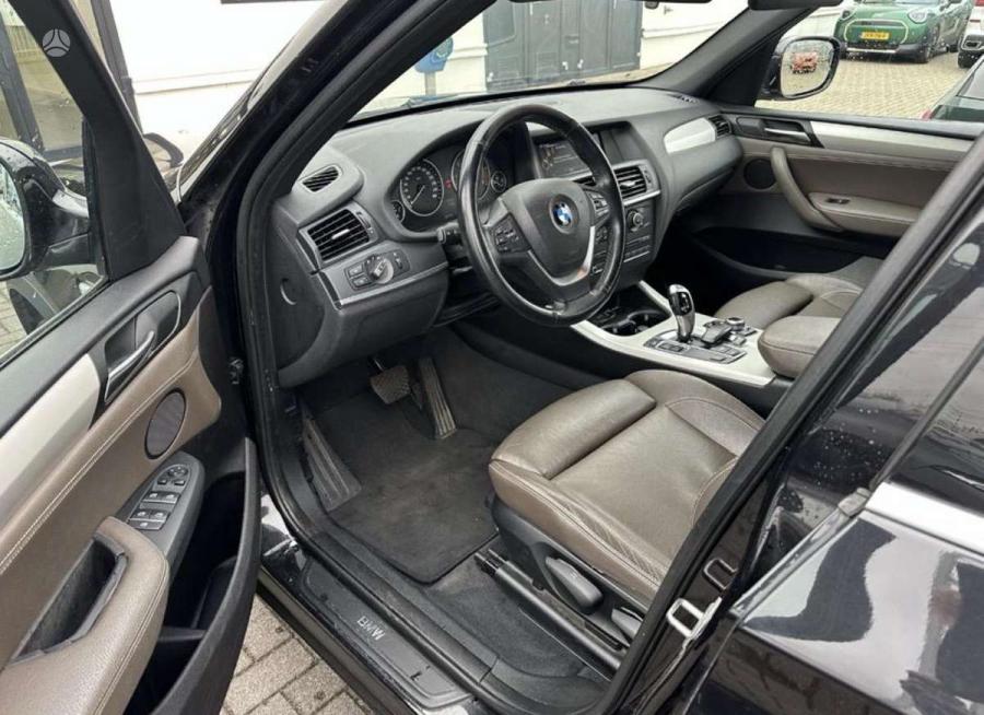 Melns BMW X3 2014 Kauņa, ar dzinēja tilpumu 2.00 L un nobraukumu 231 tūkst. km par 10500 €, foto 5 vietnē AUTOMOTO.COM.LV