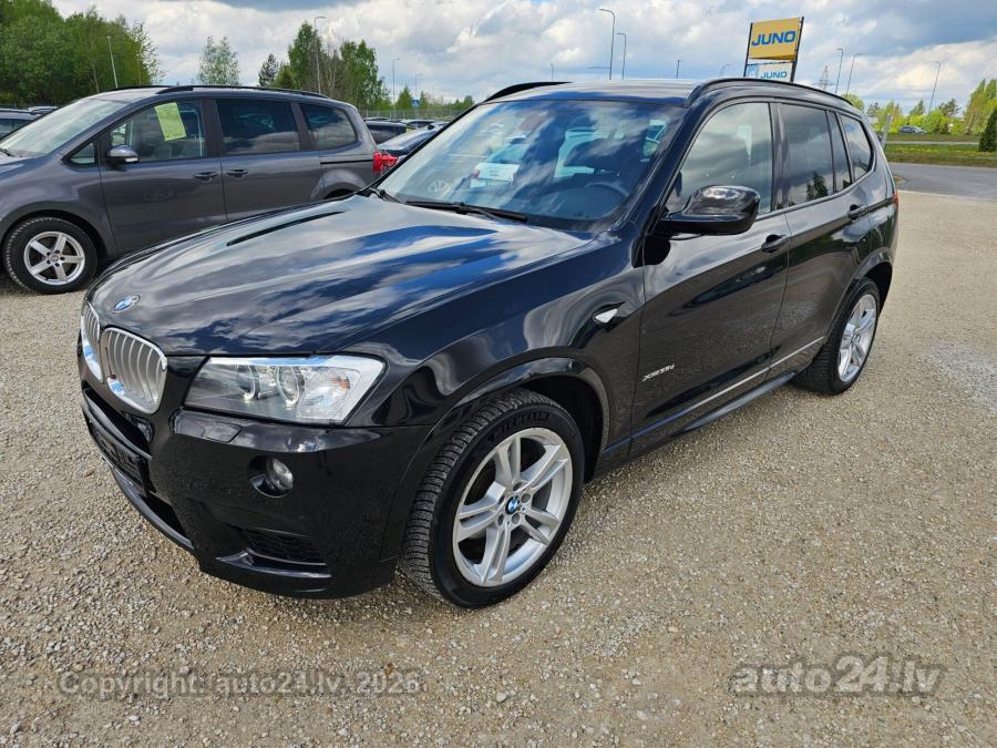 Melns BMW X3 2014 Tartu, ar dzinēja tilpumu 3.00 L un nobraukumu 236 tūkst. km par 13400 €, foto 1 vietnē AUTOMOTO.COM.LV
