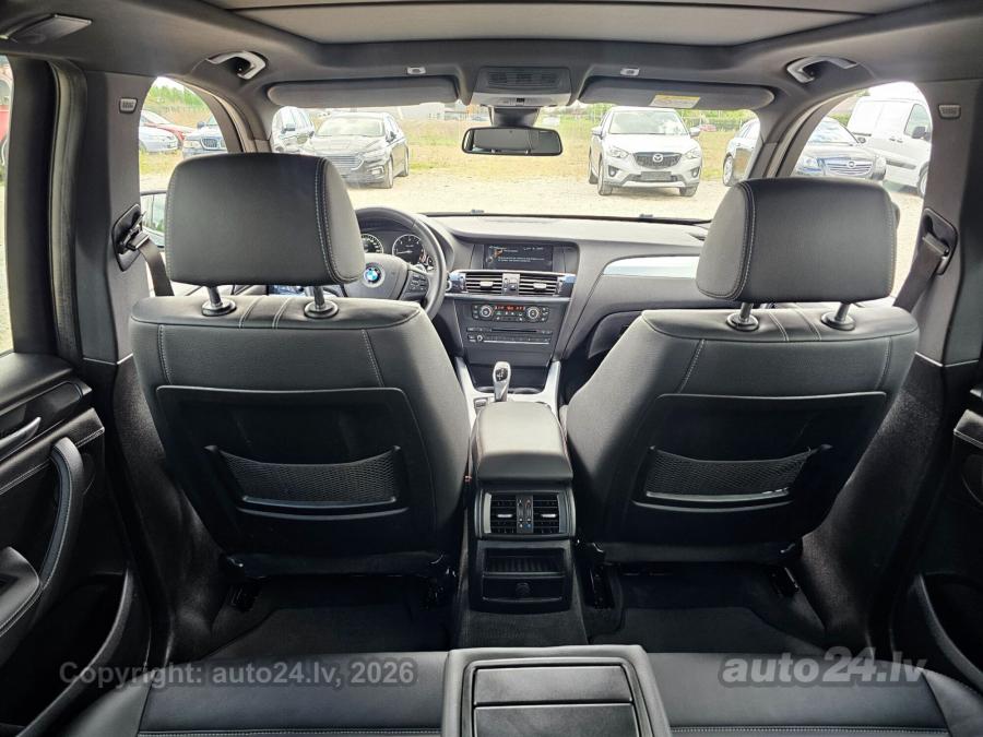 Melns BMW X3 2014 Tartu, ar dzinēja tilpumu 3.00 L un nobraukumu 236 tūkst. km par 13400 €, foto 15 vietnē AUTOMOTO.COM.LV