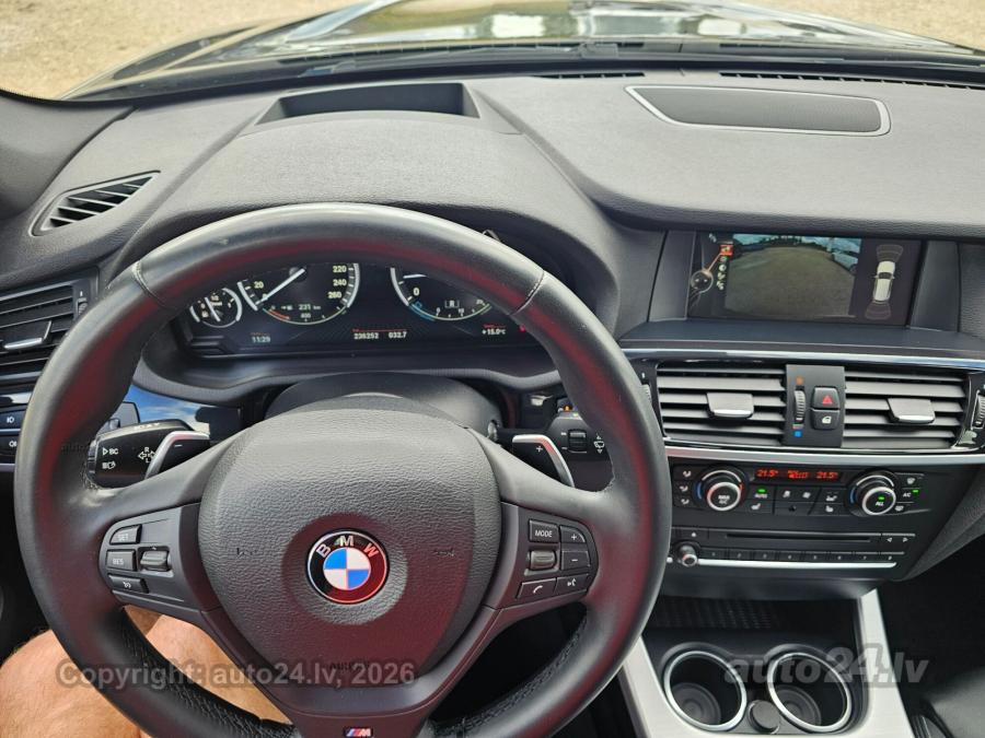 Melns BMW X3 2014 Tartu, ar dzinēja tilpumu 3.00 L un nobraukumu 236 tūkst. km par 13400 €, foto 16 vietnē AUTOMOTO.COM.LV