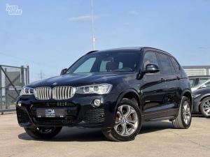 Black BMW X3 2014 in Marijampole, with an engine capacity of 3.00 L and mileage of 152 thousand km for 14450 €, photo 3 on AUTOMOTO.COM.LV