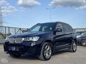 Black BMW X3 2014 in Marijampole, with an engine capacity of 3.00 L and mileage of 152 thousand km for 14450 €, photo 6 on AUTOMOTO.COM.LV