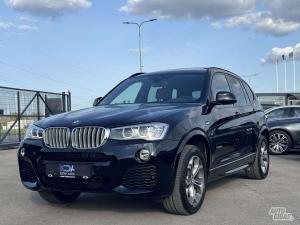 Black BMW X3 2014 in Marijampole, with an engine capacity of 3.00 L and mileage of 152 thousand km for 14450 €, photo 7 on AUTOMOTO.COM.LV