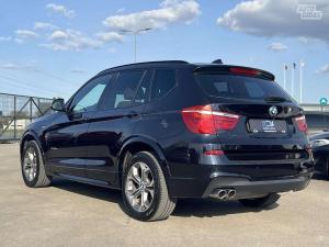 Black BMW X3 2014 in Marijampole, with an engine capacity of 3.00 L and mileage of 152 thousand km for 14450 €, photo 12 on AUTOMOTO.COM.LV