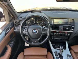 Black BMW X3 2014 in Marijampole, with an engine capacity of 3.00 L and mileage of 152 thousand km for 14450 €, photo 15 on AUTOMOTO.COM.LV