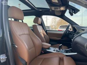Black BMW X3 2014 in Marijampole, with an engine capacity of 3.00 L and mileage of 152 thousand km for 14450 €, photo 21 on AUTOMOTO.COM.LV