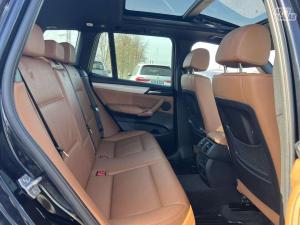 Black BMW X3 2014 in Marijampole, with an engine capacity of 3.00 L and mileage of 152 thousand km for 14450 €, photo 24 on AUTOMOTO.COM.LV