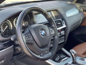 Black BMW X3 2014 in Marijampole, with an engine capacity of 3.00 L and mileage of 152 thousand km for 14450 €, photo 27 on AUTOMOTO.COM.LV