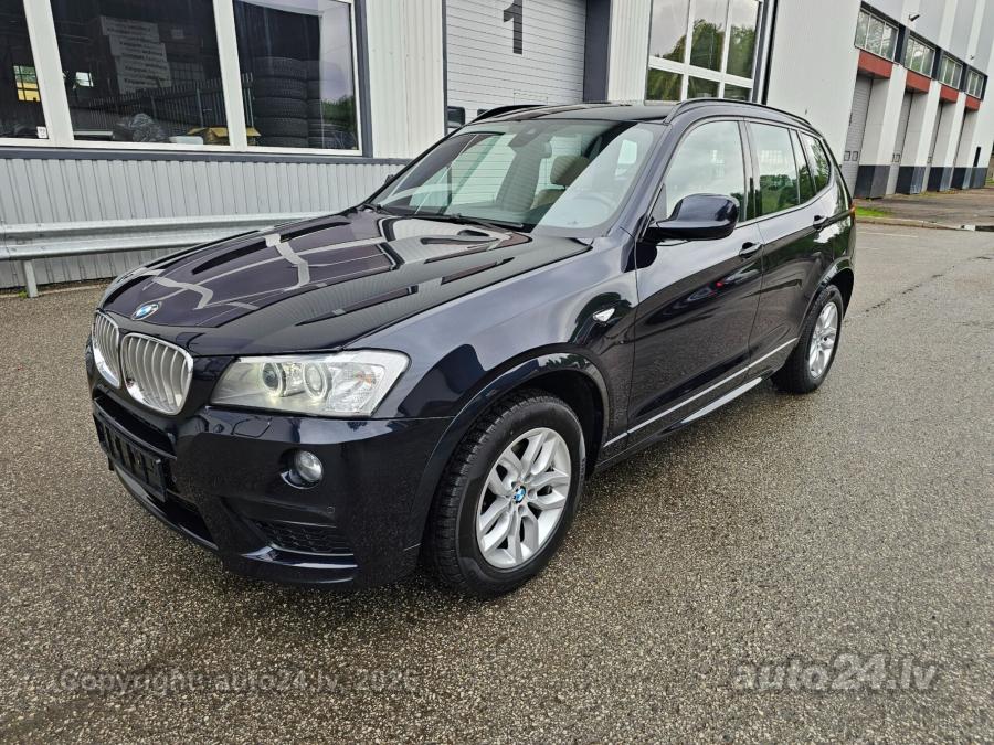 Black BMW X3 2014 in Tartu, with an engine capacity of 3.00 L and mileage of 310 thousand km for 11900 €, photo 1 on AUTOMOTO.COM.LV