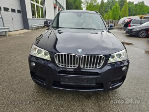 Black BMW X3 2014 in Tartu, with an engine capacity of 3.00 L and mileage of 310 thousand km for 11900 €, photo 3 on AUTOMOTO.COM.LV