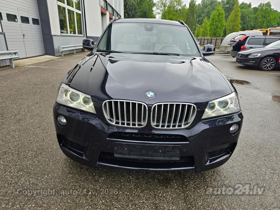 Black BMW X3 2014 in Tartu, with an engine capacity of 3.00 L and mileage of 310 thousand km for 11900 €, photo 3 on AUTOMOTO.COM.LV