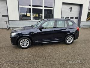 Black BMW X3 2014 in Tartu, with an engine capacity of 3.00 L and mileage of 310 thousand km for 11900 €, photo 4 on AUTOMOTO.COM.LV