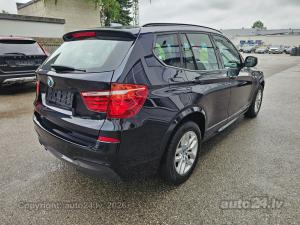 Black BMW X3 2014 in Tartu, with an engine capacity of 3.00 L and mileage of 310 thousand km for 11900 €, photo 6 on AUTOMOTO.COM.LV