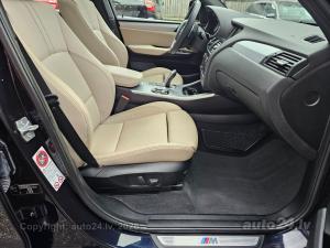 Black BMW X3 2014 in Tartu, with an engine capacity of 3.00 L and mileage of 310 thousand km for 11900 €, photo 12 on AUTOMOTO.COM.LV