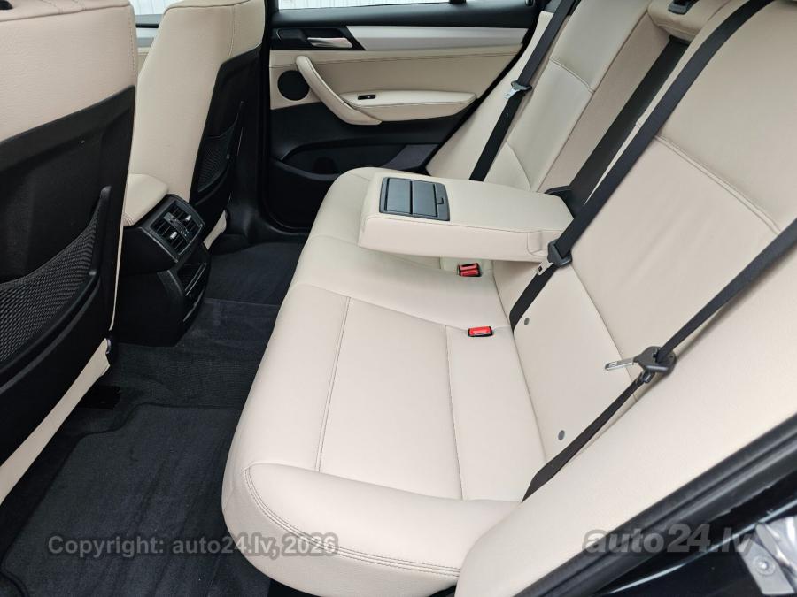 Black BMW X3 2014 in Tartu, with an engine capacity of 3.00 L and mileage of 310 thousand km for 11900 €, photo 14 on AUTOMOTO.COM.LV