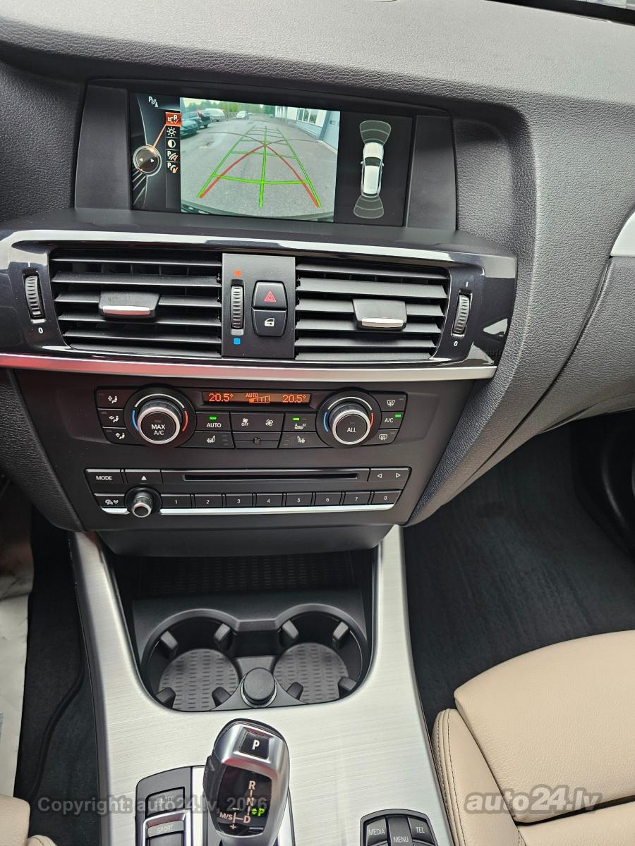Black BMW X3 2014 in Tartu, with an engine capacity of 3.00 L and mileage of 310 thousand km for 11900 €, photo 17 on AUTOMOTO.COM.LV