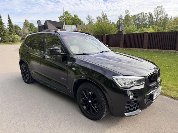 Black BMW X3 2014 in Panevezys, with an engine capacity of 3.00 L and mileage of 258 thousand km for 16000 €, photo 3 on AUTOMOTO.COM.LV