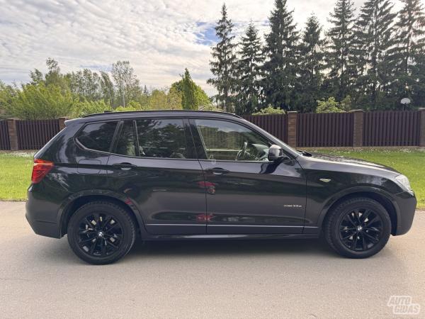 Black BMW X3 2014 in Panevezys, with an engine capacity of 3.00 L and mileage of 258 thousand km for 16000 €, photo 7 on AUTOMOTO.COM.LV