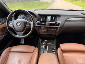 Black BMW X3 2014 in Panevezys, with an engine capacity of 3.00 L and mileage of 258 thousand km for 16000 €, photo 15 on AUTOMOTO.COM.LV