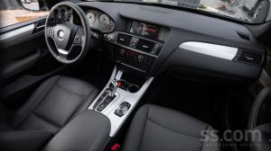 Melns BMW X3 2014 Jelgava, ar dzinēja tilpumu 2.00 L un nobraukumu 263 tūkst. km par 12900 €, foto 10 vietnē AUTOMOTO.COM.LV