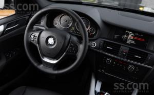 Melns BMW X3 2014 Jelgava, ar dzinēja tilpumu 2.00 L un nobraukumu 263 tūkst. km par 12900 €, foto 11 vietnē AUTOMOTO.COM.LV
