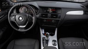 Melns BMW X3 2014 Jelgava, ar dzinēja tilpumu 2.00 L un nobraukumu 263 tūkst. km par 12900 €, foto 12 vietnē AUTOMOTO.COM.LV