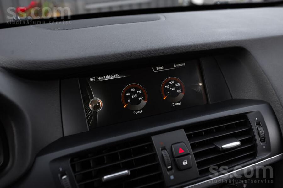 Melns BMW X3 2014 Jelgava, ar dzinēja tilpumu 2.00 L un nobraukumu 263 tūkst. km par 12900 €, foto 20 vietnē AUTOMOTO.COM.LV