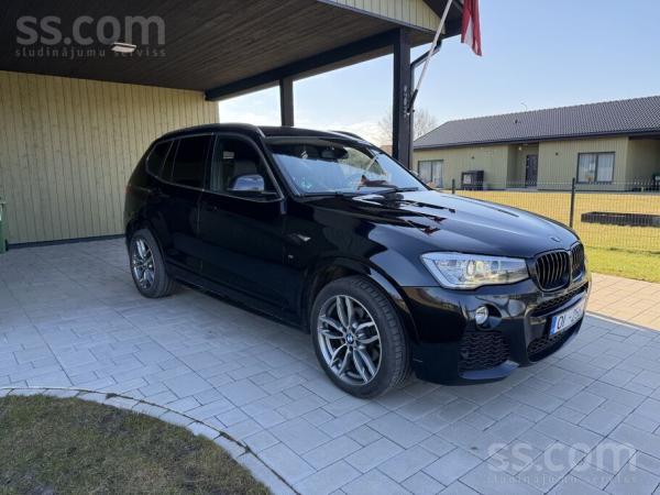 Черный БМВ Х3 2014 в Лиепая, объемом двигателя 3.00 л и пробегом 275 тыс. км за 15000 €, фото 3 на AUTOMOTO.COM.LV