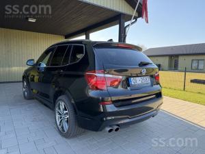 Melns BMW X3 2014 Liepāja, ar dzinēja tilpumu 3.00 L un nobraukumu 275 tūkst. km par 15000 €, foto 5 vietnē AUTOMOTO.COM.LV