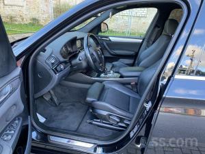 Melns BMW X3 2014 Liepāja, ar dzinēja tilpumu 3.00 L un nobraukumu 275 tūkst. km par 15000 €, foto 9 vietnē AUTOMOTO.COM.LV