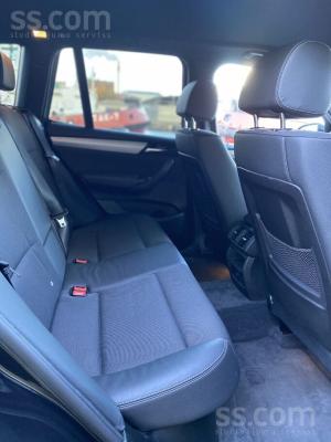 Melns BMW X3 2014 Liepāja, ar dzinēja tilpumu 3.00 L un nobraukumu 275 tūkst. km par 15000 €, foto 12 vietnē AUTOMOTO.COM.LV