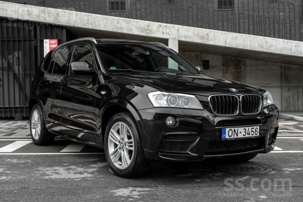 Melns BMW X3 2014 Rīga, ar dzinēja tilpumu 2.00 L un nobraukumu 170 tūkst. km par 15490 €, foto 1 vietnē AUTOMOTO.COM.LV