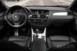 Black BMW X3 2014 in Riga, with an engine capacity of 2.00 L and mileage of 170 thousand km for 15490 €, photo 8 on AUTOMOTO.COM.LV