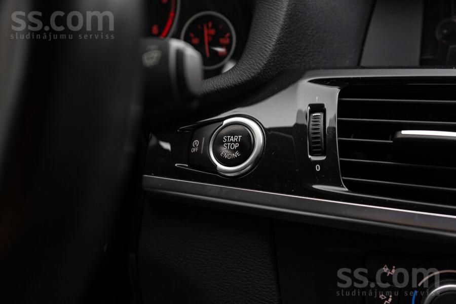 Black BMW X3 2014 in Riga, with an engine capacity of 2.00 L and mileage of 170 thousand km for 15490 €, photo 17 on AUTOMOTO.COM.LV