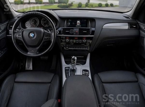 Melns BMW X3 2014 Rīga, ar dzinēja tilpumu 2.00 L un nobraukumu 171 tūkst. km par 14700 €, foto 5 vietnē AUTOMOTO.COM.LV