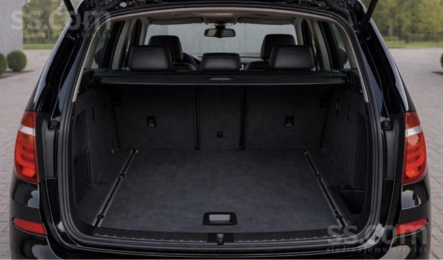 Black BMW X3 2014 in Riga, with an engine capacity of 2.00 L and mileage of 171 thousand km for 14700 €, photo 8 on AUTOMOTO.COM.LV