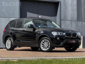 Black BMW X3 2014 in Riga, with an engine capacity of 2.00 L and mileage of 156 thousand km for 14900 €, photo 4 on AUTOMOTO.COM.LV
