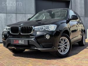 Black BMW X3 2014 in Riga, with an engine capacity of 2.00 L and mileage of 156 thousand km for 14900 €, photo 6 on AUTOMOTO.COM.LV