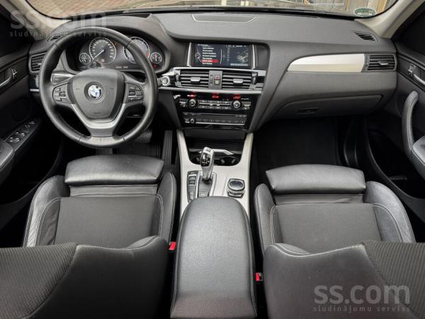 Melns BMW X3 2014 Rīga, ar dzinēja tilpumu 2.00 L un nobraukumu 156 tūkst. km par 14900 €, foto 8 vietnē AUTOMOTO.COM.LV