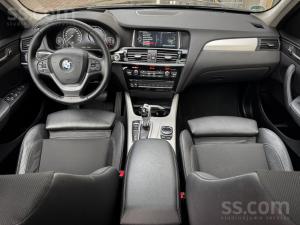 Black BMW X3 2014 in Riga, with an engine capacity of 2.00 L and mileage of 156 thousand km for 14900 €, photo 9 on AUTOMOTO.COM.LV