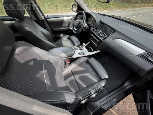 Melns BMW X3 2014 Rīga, ar dzinēja tilpumu 2.00 L un nobraukumu 156 tūkst. km par 14900 €, foto 10 vietnē AUTOMOTO.COM.LV