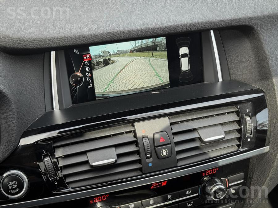 Black BMW X3 2014 in Riga, with an engine capacity of 2.00 L and mileage of 156 thousand km for 14900 €, photo 12 on AUTOMOTO.COM.LV