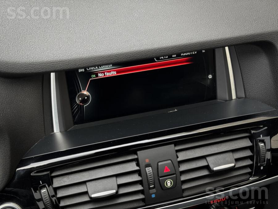 Black BMW X3 2014 in Riga, with an engine capacity of 2.00 L and mileage of 156 thousand km for 14900 €, photo 18 on AUTOMOTO.COM.LV