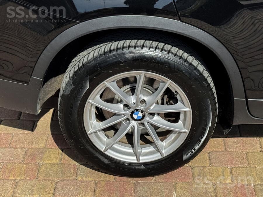 Black BMW X3 2014 in Riga, with an engine capacity of 2.00 L and mileage of 156 thousand km for 14900 €, photo 23 on AUTOMOTO.COM.LV