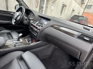 Черный БМВ Х3 2014 в Даугавпилс, объемом двигателя 3.00 л и пробегом 232 тыс. км за 14290 €, фото 14 на AUTOMOTO.COM.LV